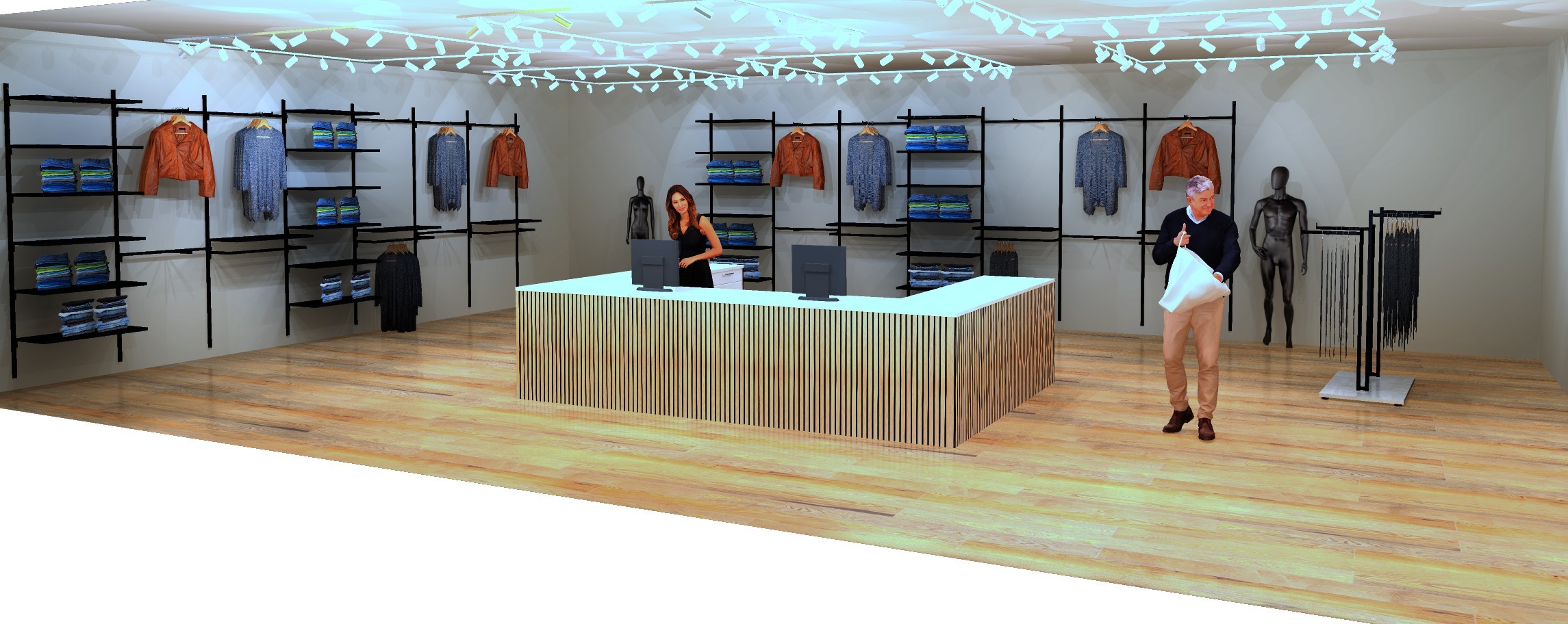 Butikkinnredning - innred din butikk med flott og billig ...