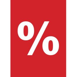 Plakat - Prosent % - 50 x 70 cm